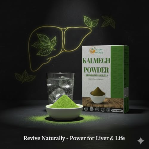 kalmegh powder in convenient packaging