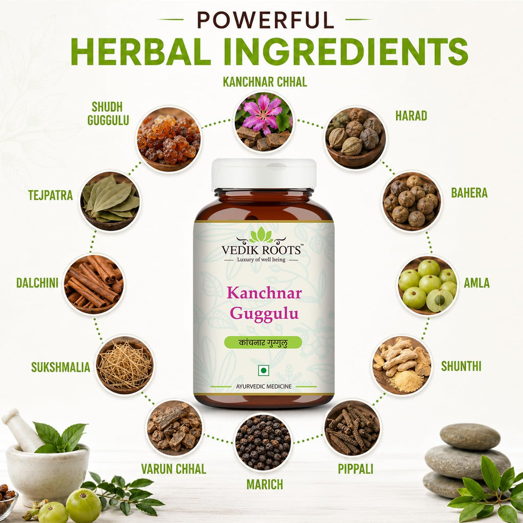 Kanchnar Guggulu for balanced hormones