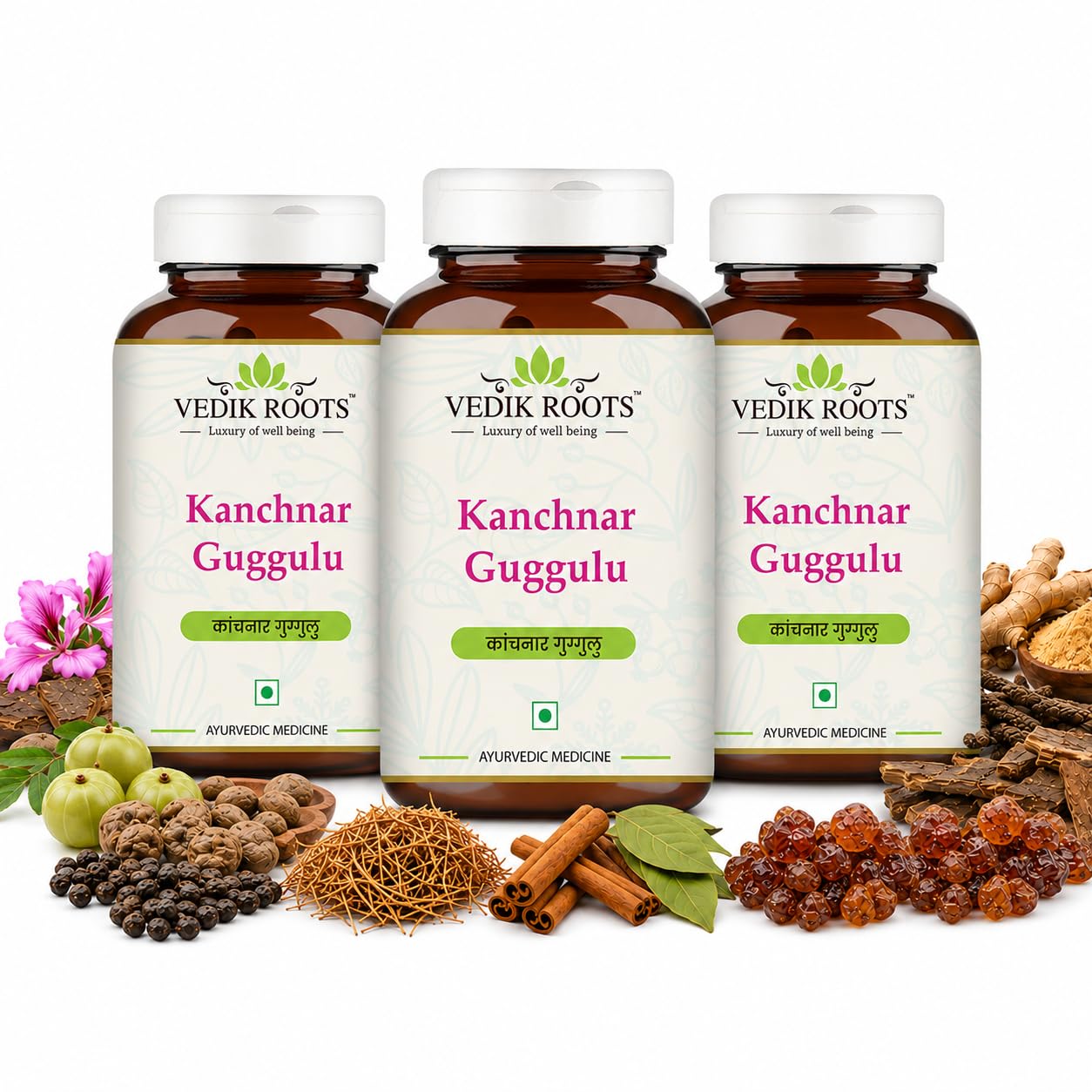 Kanchnar Guggulu thyroid support supplement