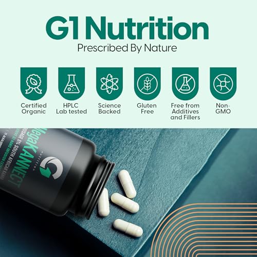 Kanna alkaloid capsules for wellness