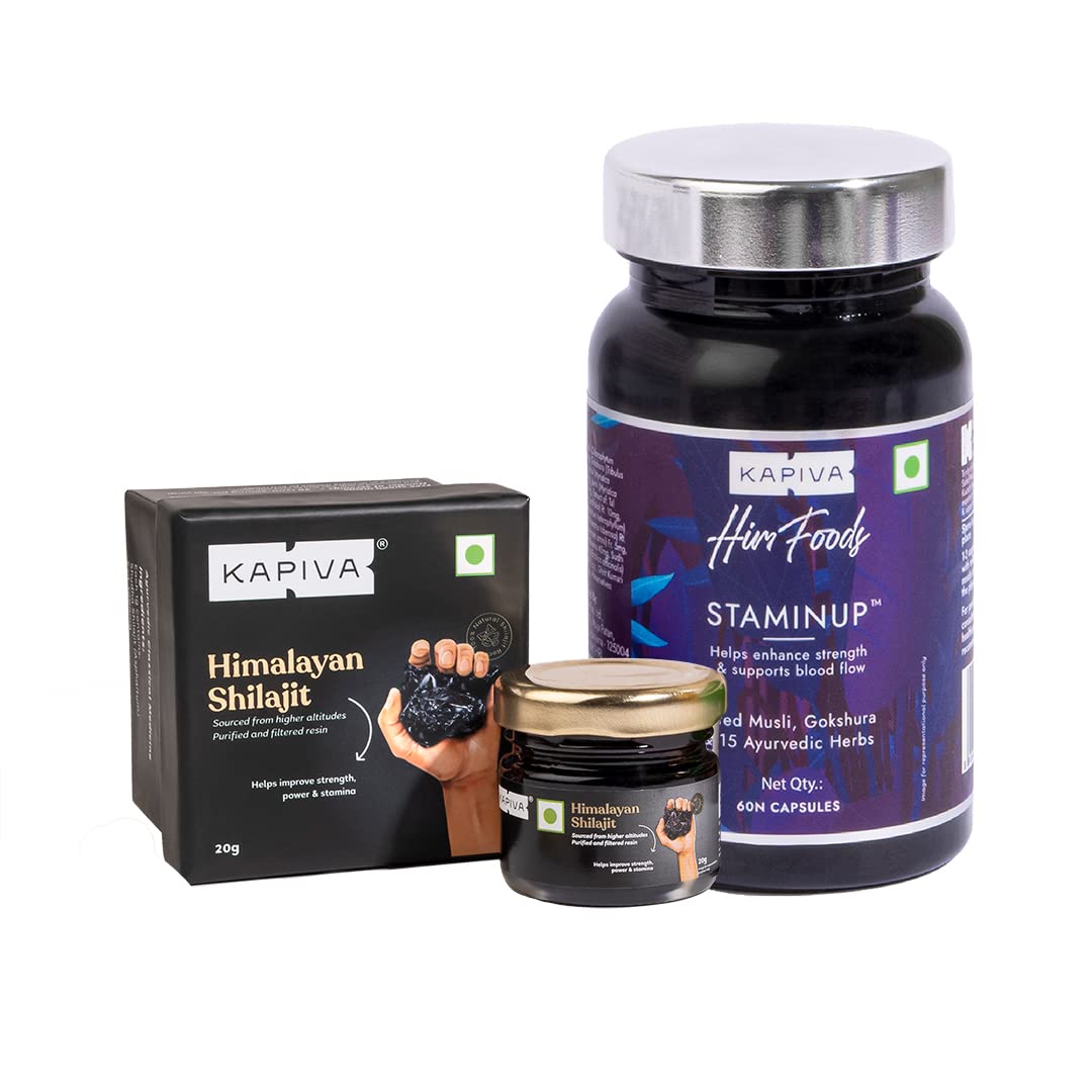 KAPIVA SHILAJIT vitality boosting supplements