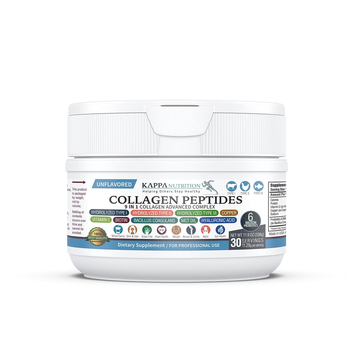 Kappa Nutrition collagen for skin health