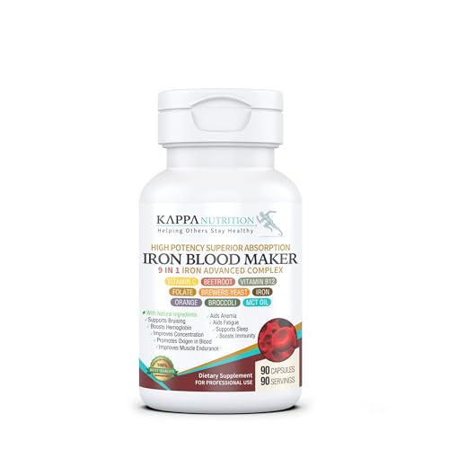 Kappa Nutrition iron supplement capsules