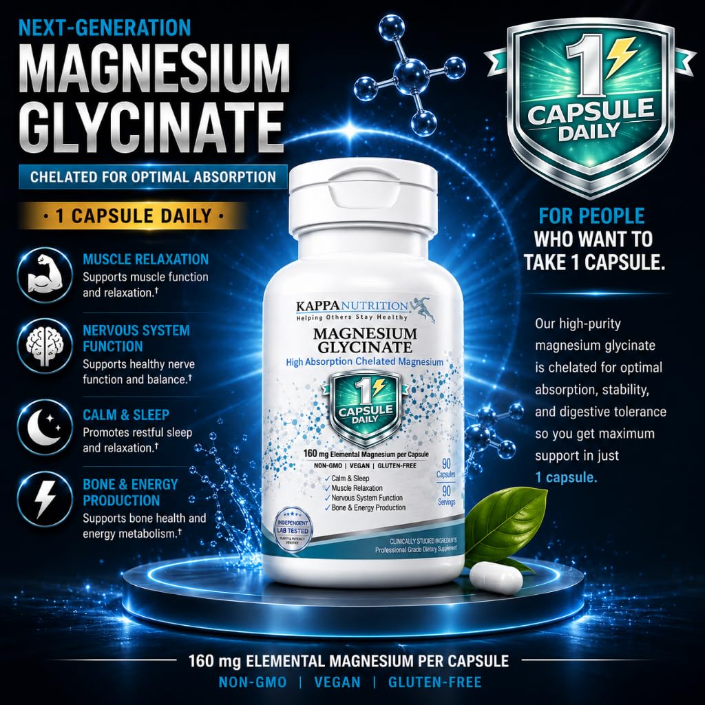 Kappa Nutrition magnesium for better sleep