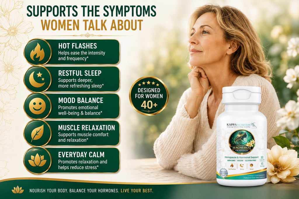 Kappa Nutrition magnesium for muscle recovery