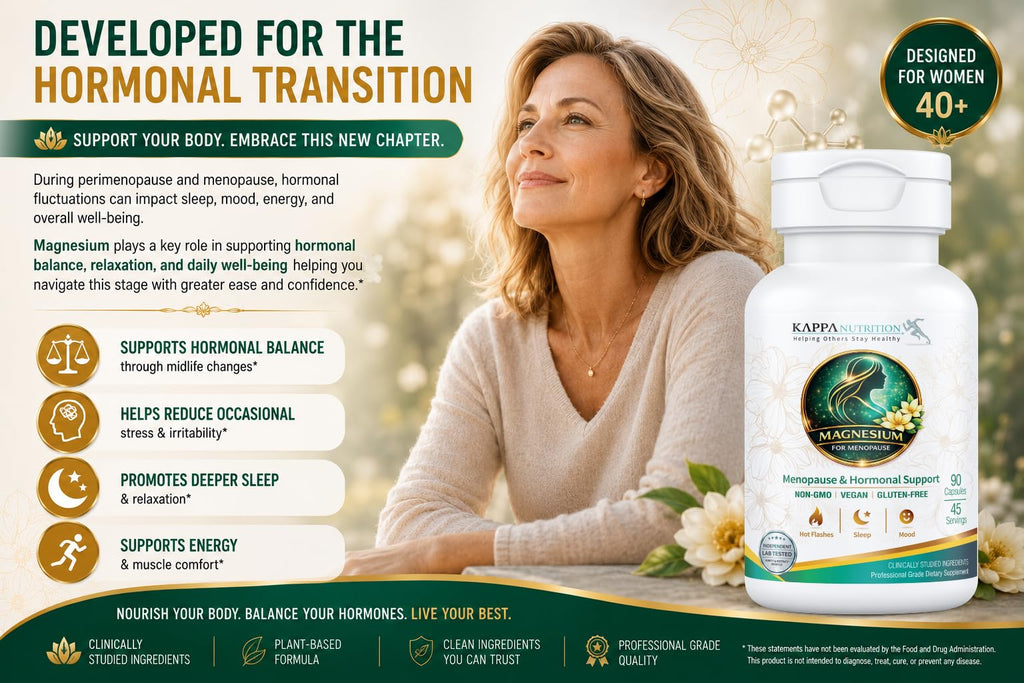 Kappa Nutrition magnesium for stress relief