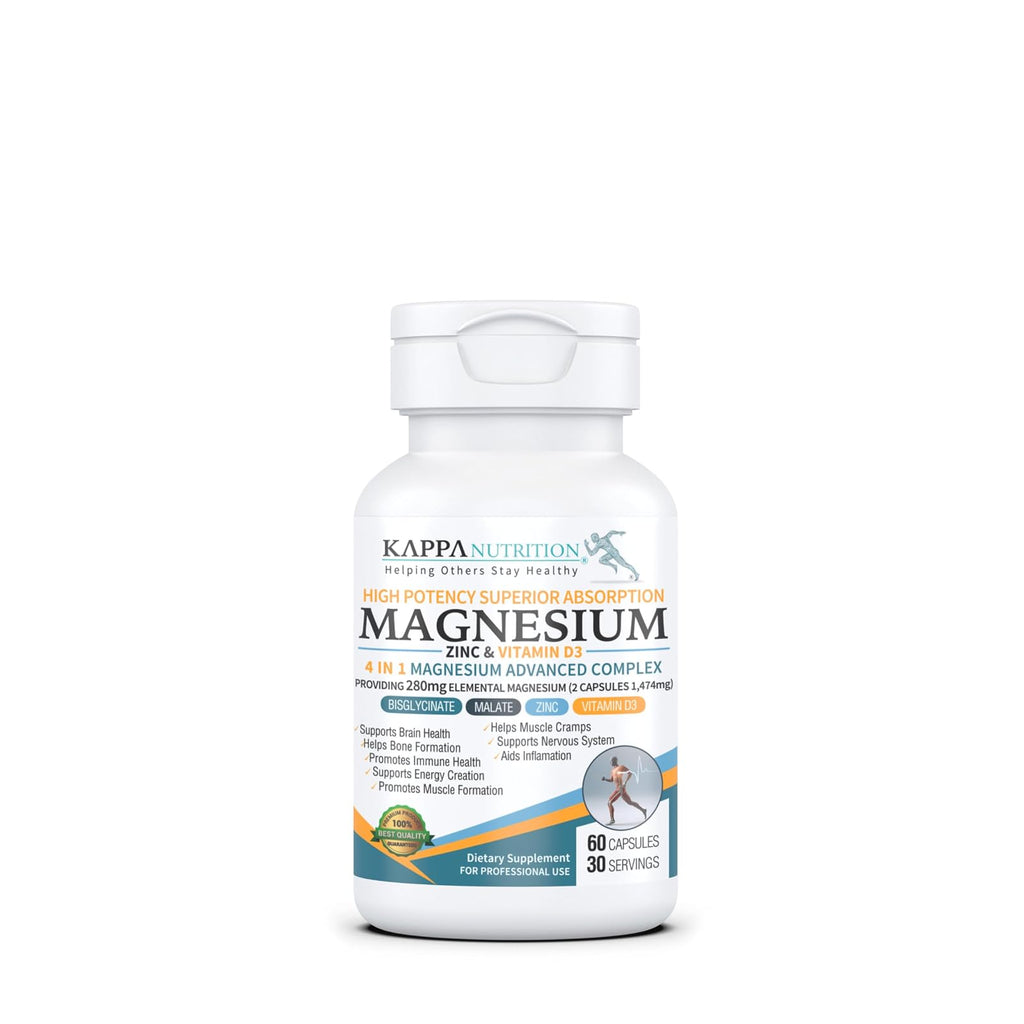 Kappa Nutrition magnesium supplement capsules