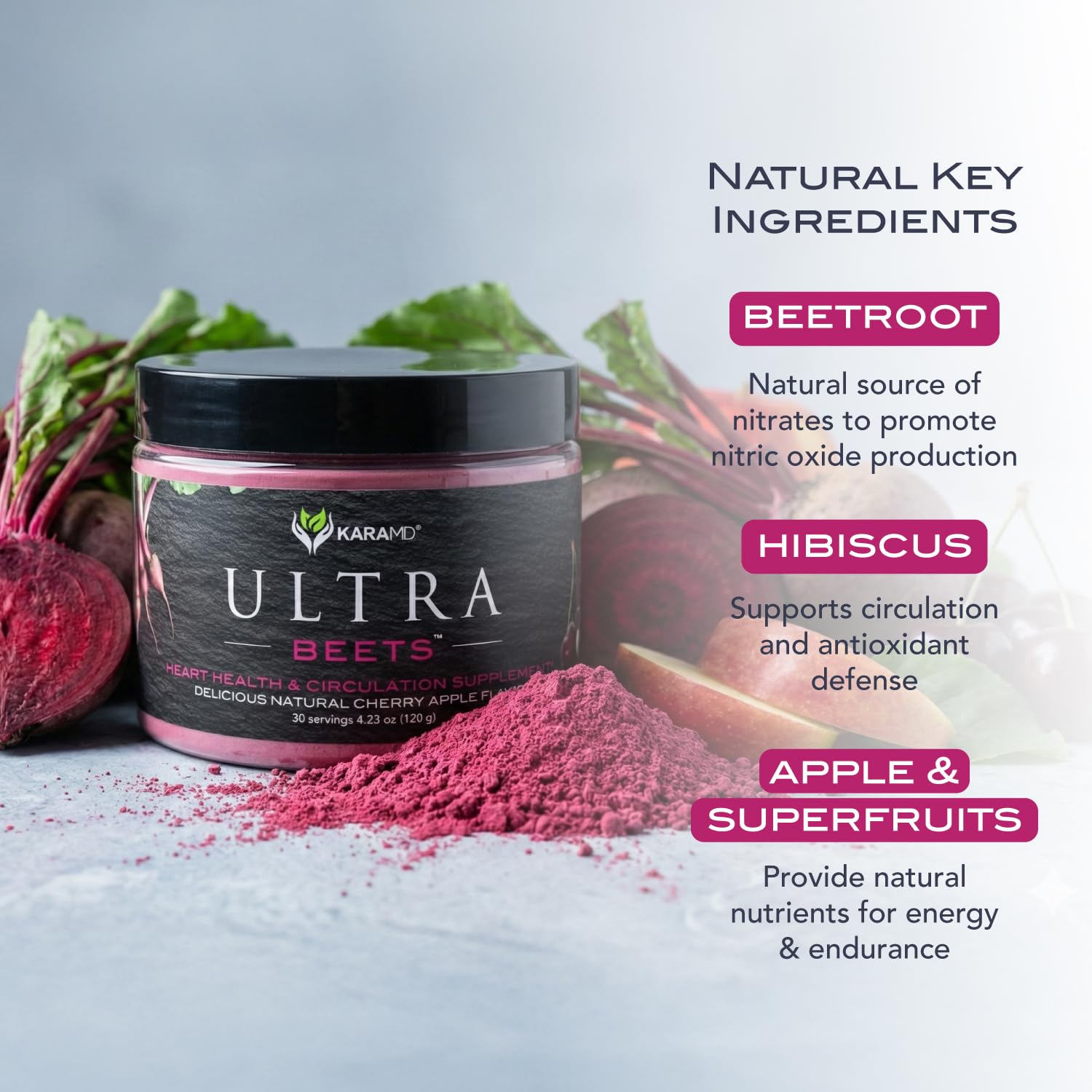 KaraMD UltraBeets superfood supplement