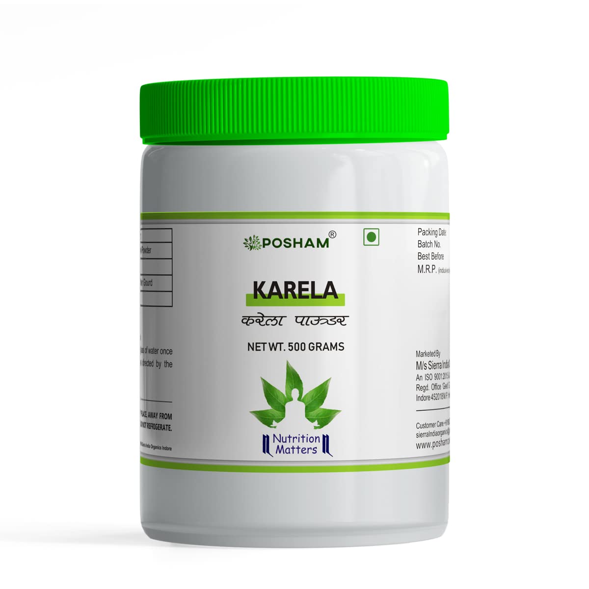 Karela fruit powder herbal supplement