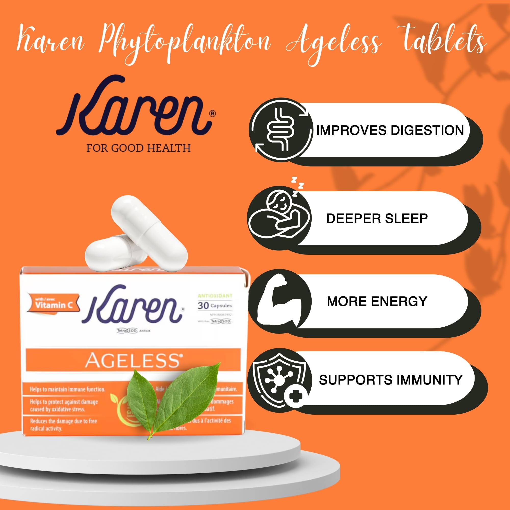 Karen Ageless Capsules for daily wellness