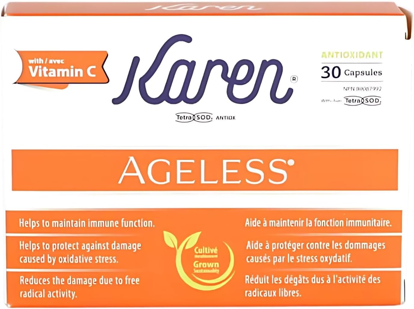 Karen Ageless Capsules for energy boost