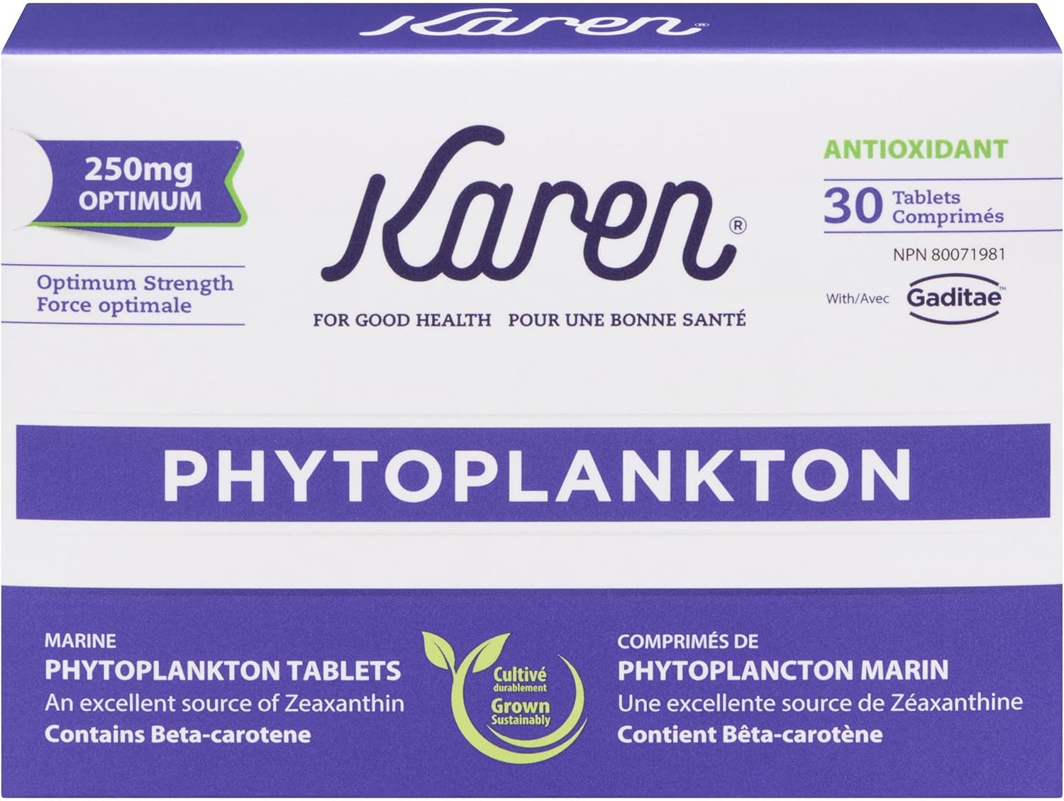 Karen Phytoplankton multivitamins for adults