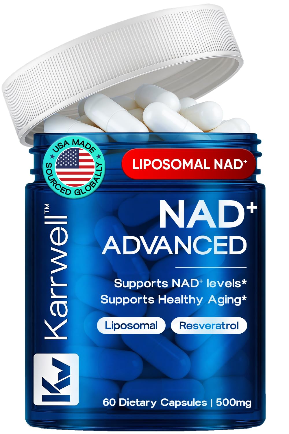 Karrwell NAD+ supplement for energy