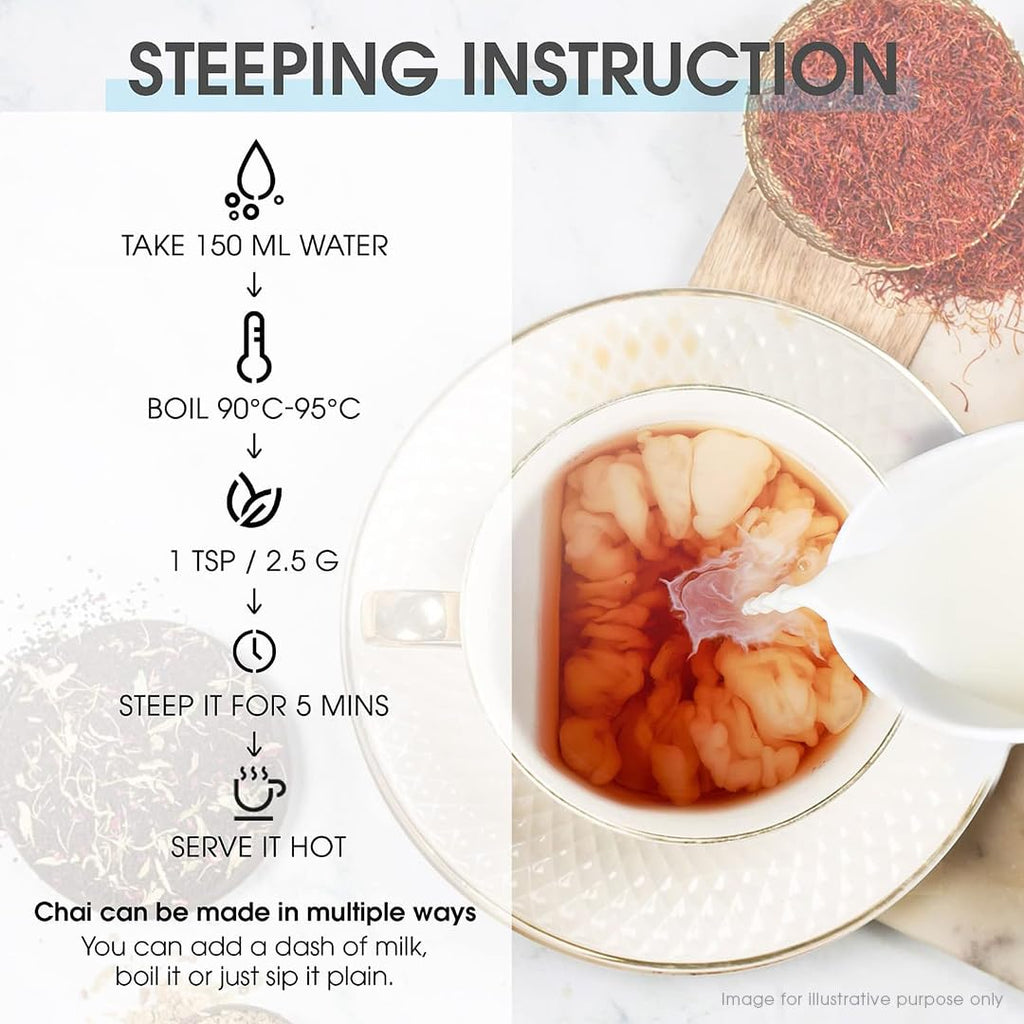 Kashmiri chai with rich spices