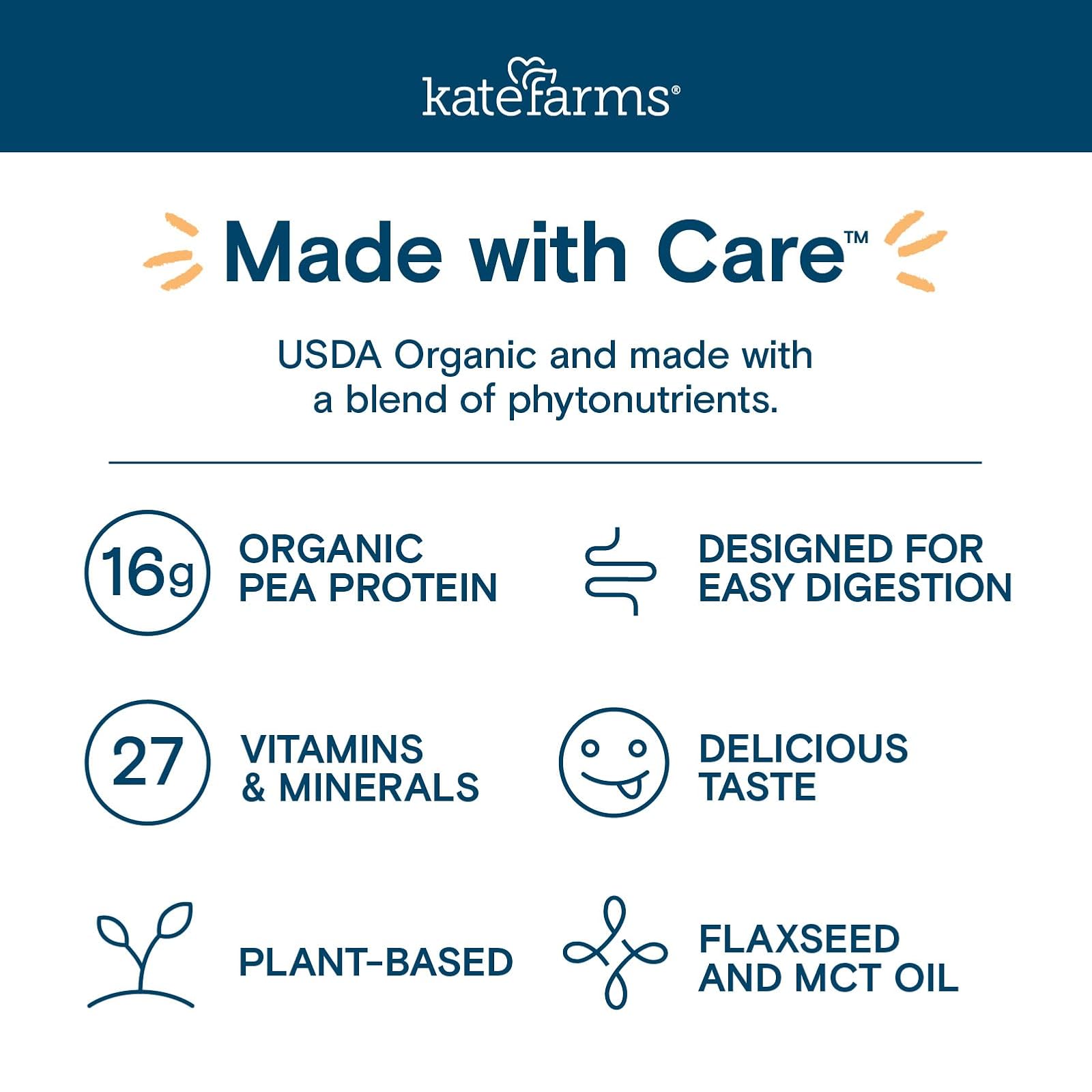 KATE FARMS probiotics for gut health