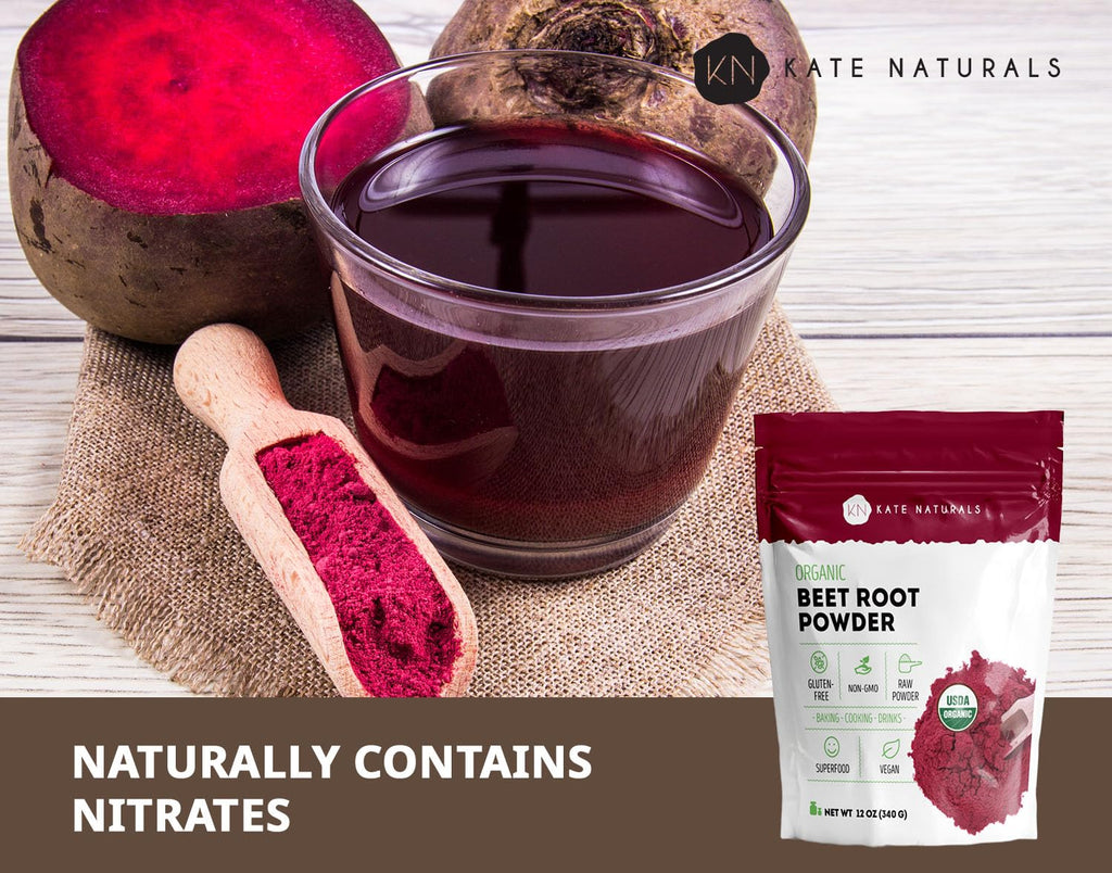 Kate Naturals beet root powder benefits