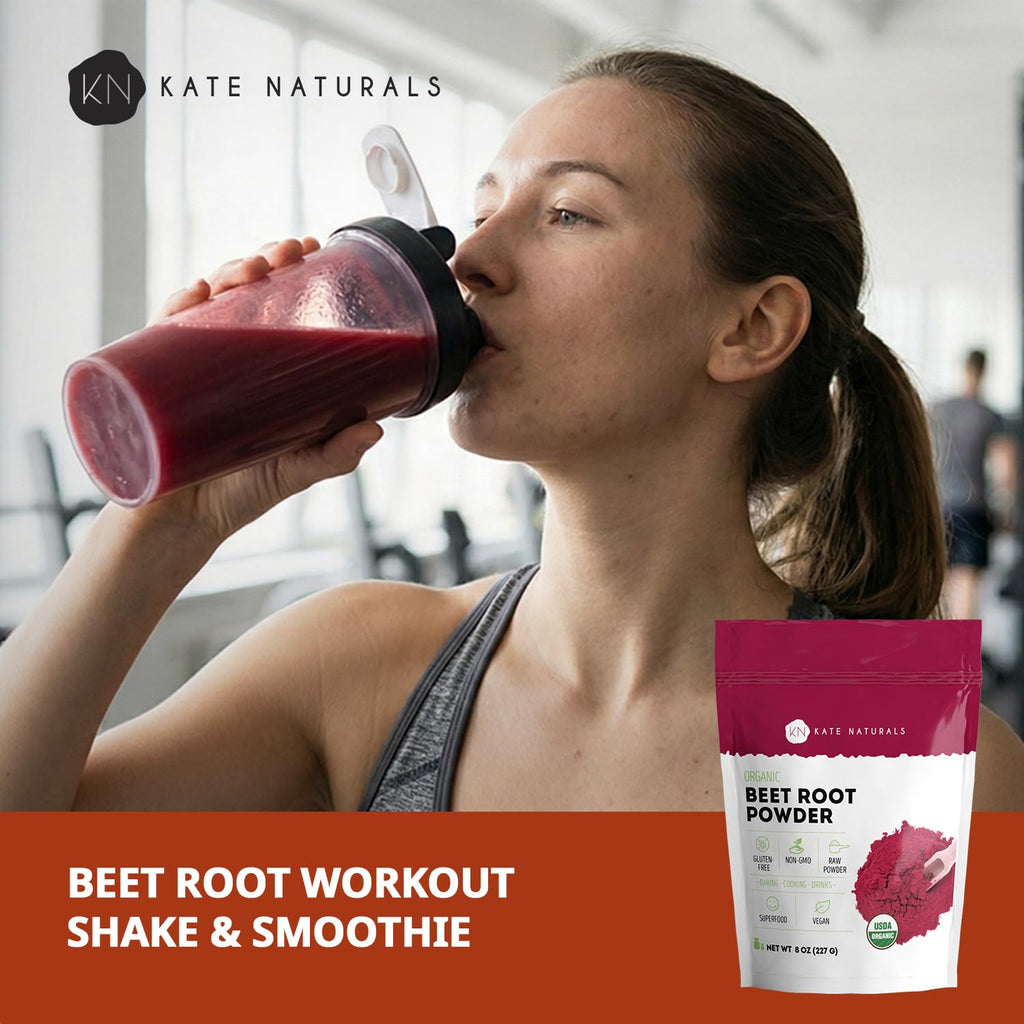 Kate Naturals beet root powder benefits