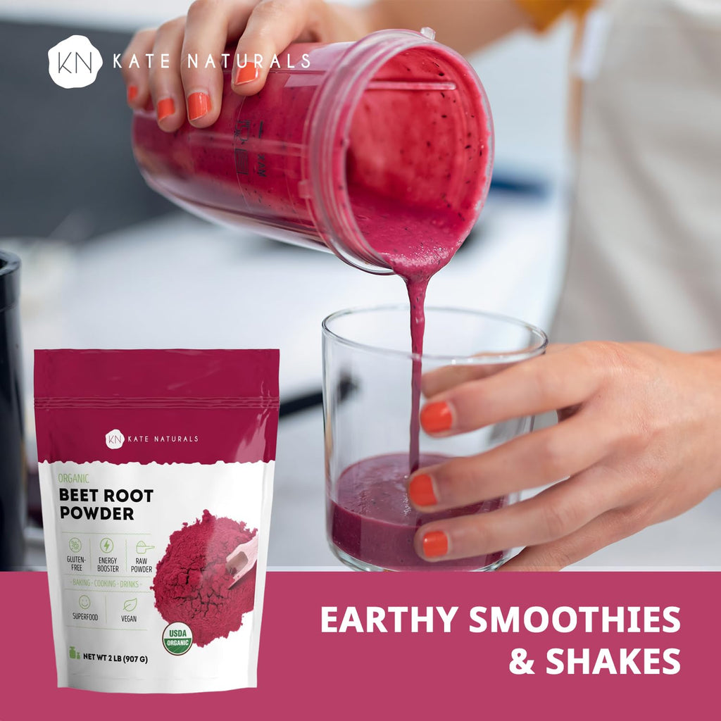 Kate Naturals beet root powder benefits