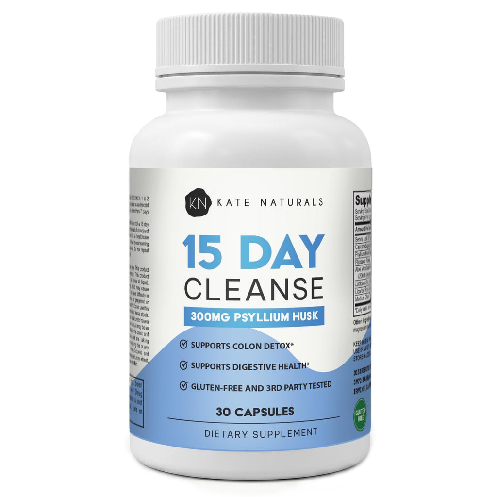 Kate Naturals detox cleanse capsules