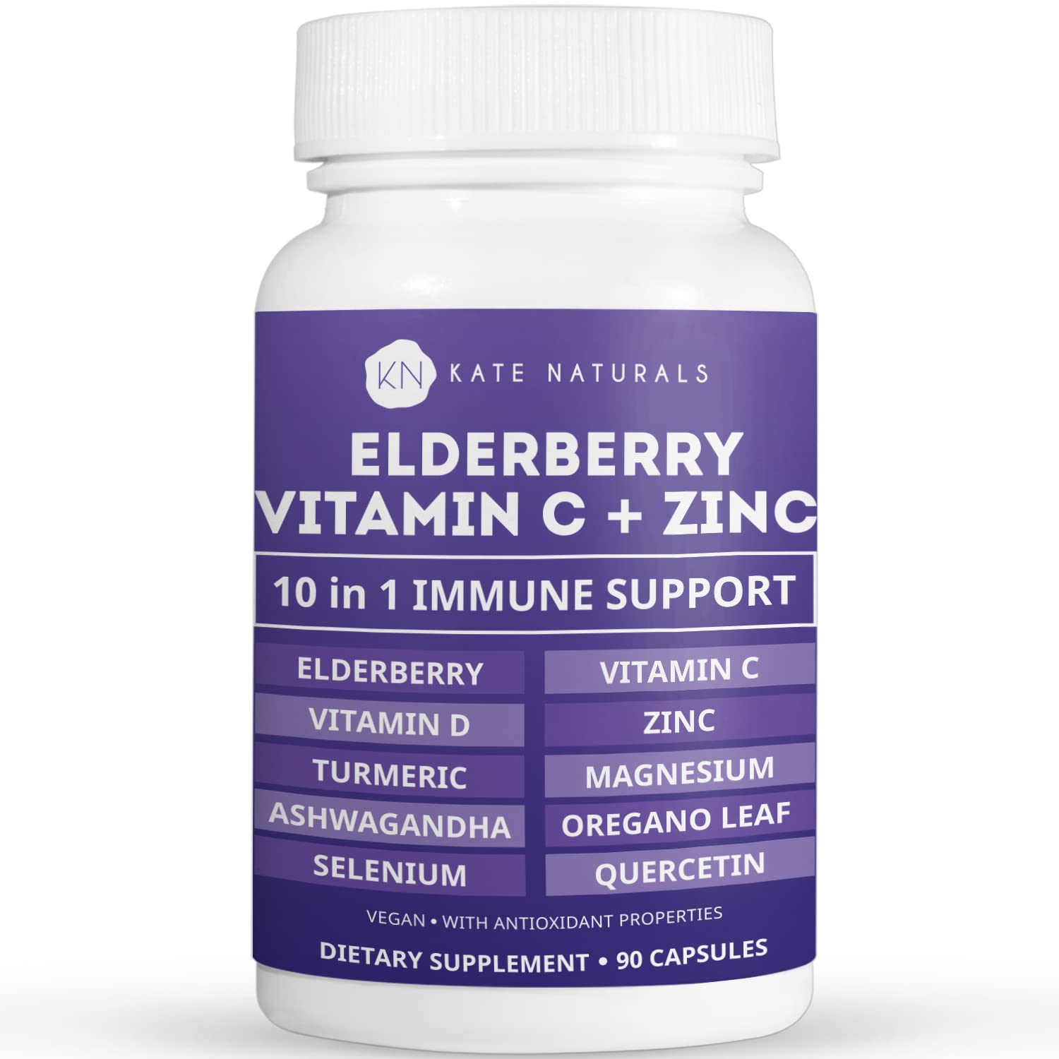 Kate Naturals elderberry immune support