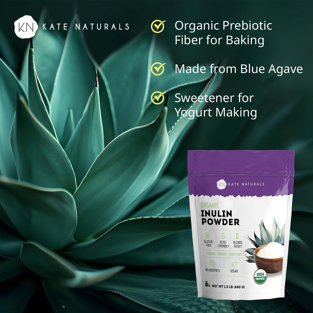 Kate Naturals inulin powder benefits