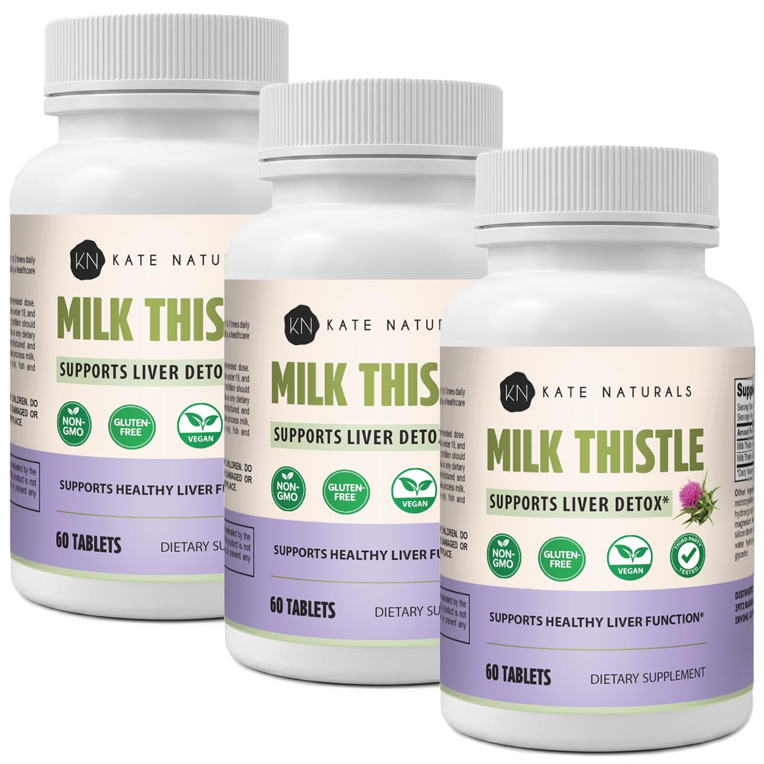 Kate Naturals Milk Thistle health benefits