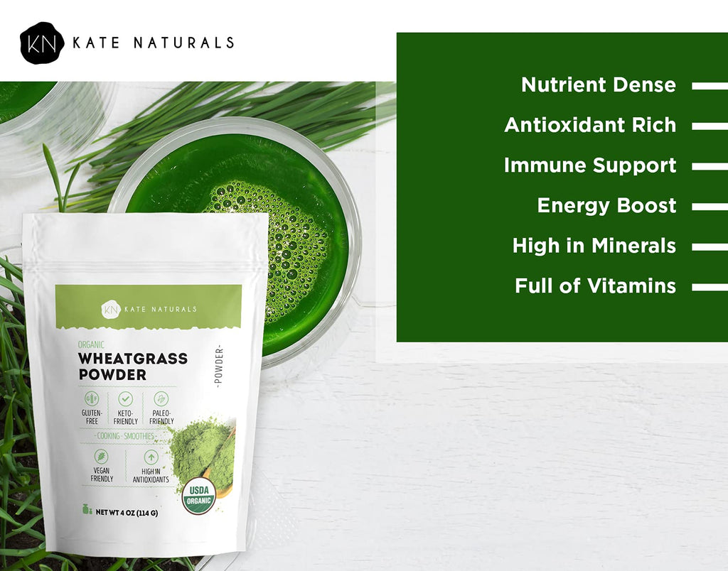 Kate Naturals organic supplements for health
