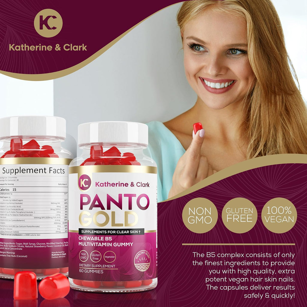 Katherine & Clark vitamin B gummies