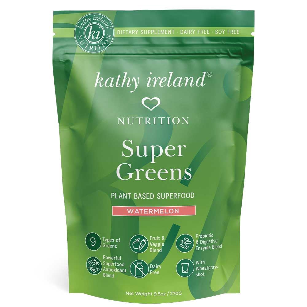 Kathy Ireland spirulina powder benefits