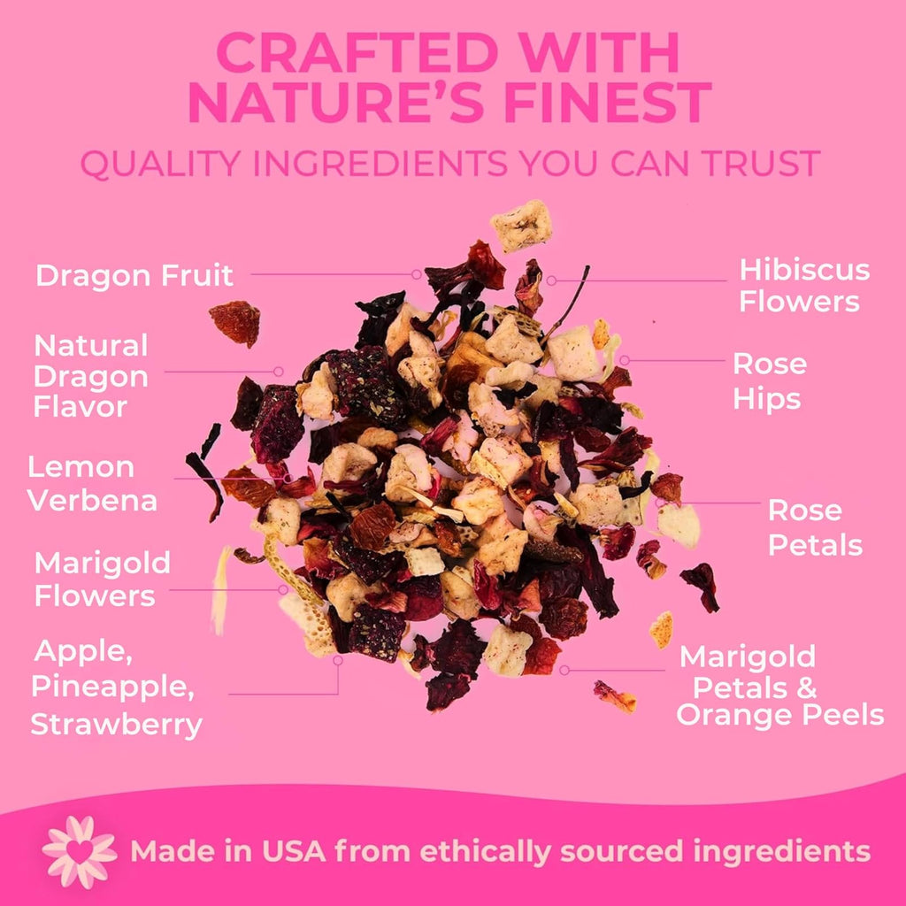 Katy's herbal tea with tropical flavours