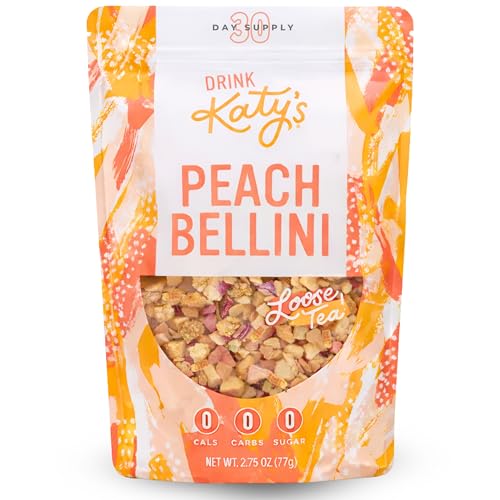 Katy's Peach Bellini herbal tea blend