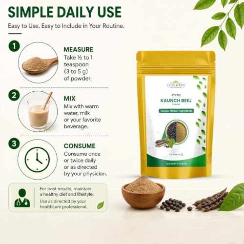 Kaunch Beej Powder for enhanced mood