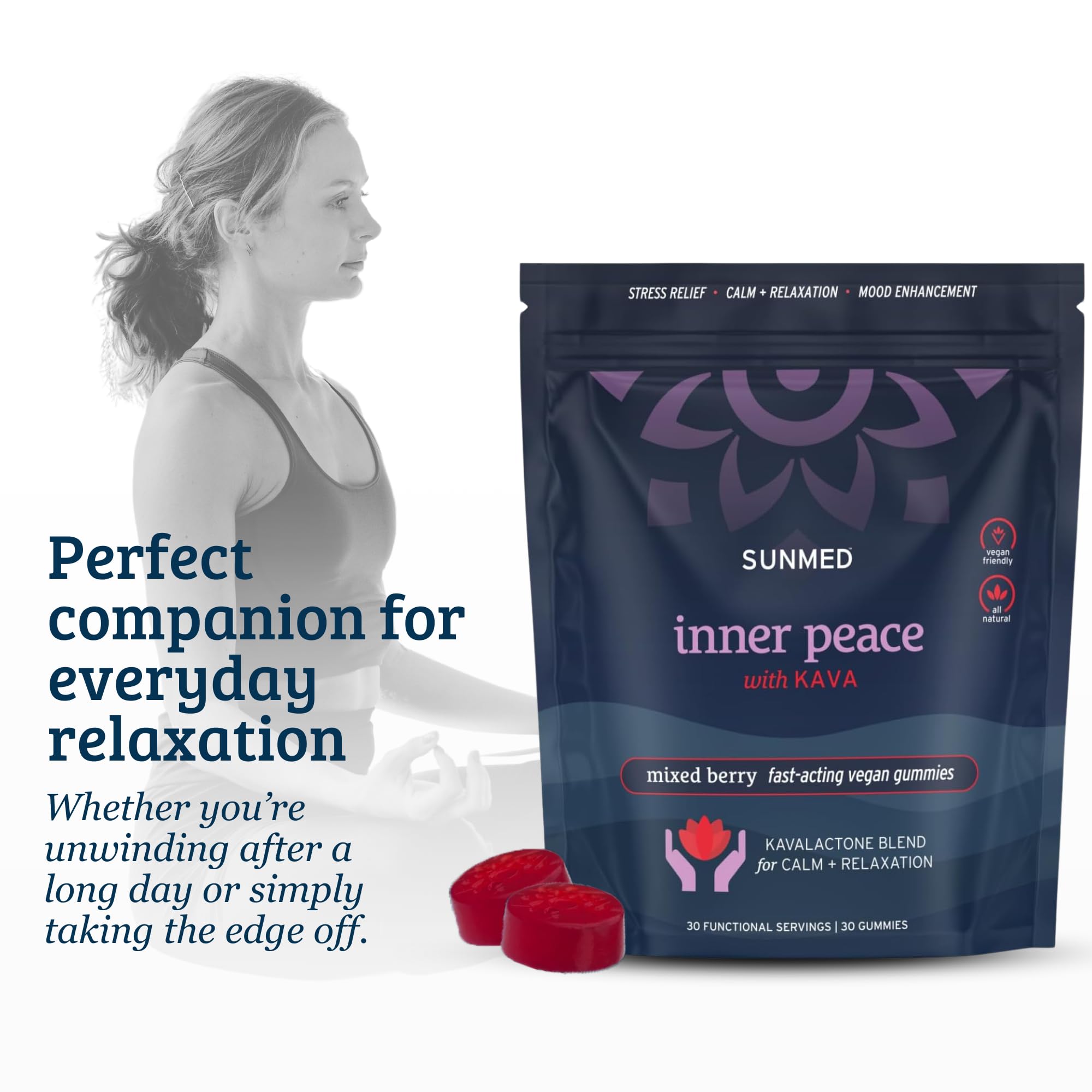 Kava gummies for emotional balance