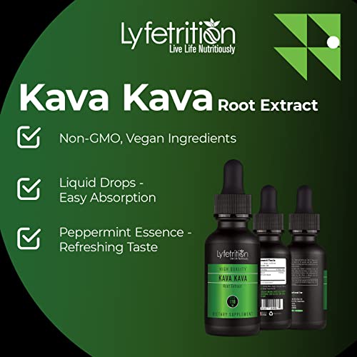 Kava kava 540mg active kavalactones