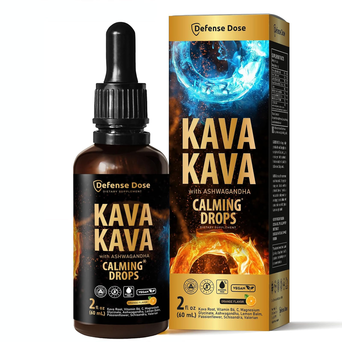 Kava Kava Ashwagandha liquid drops