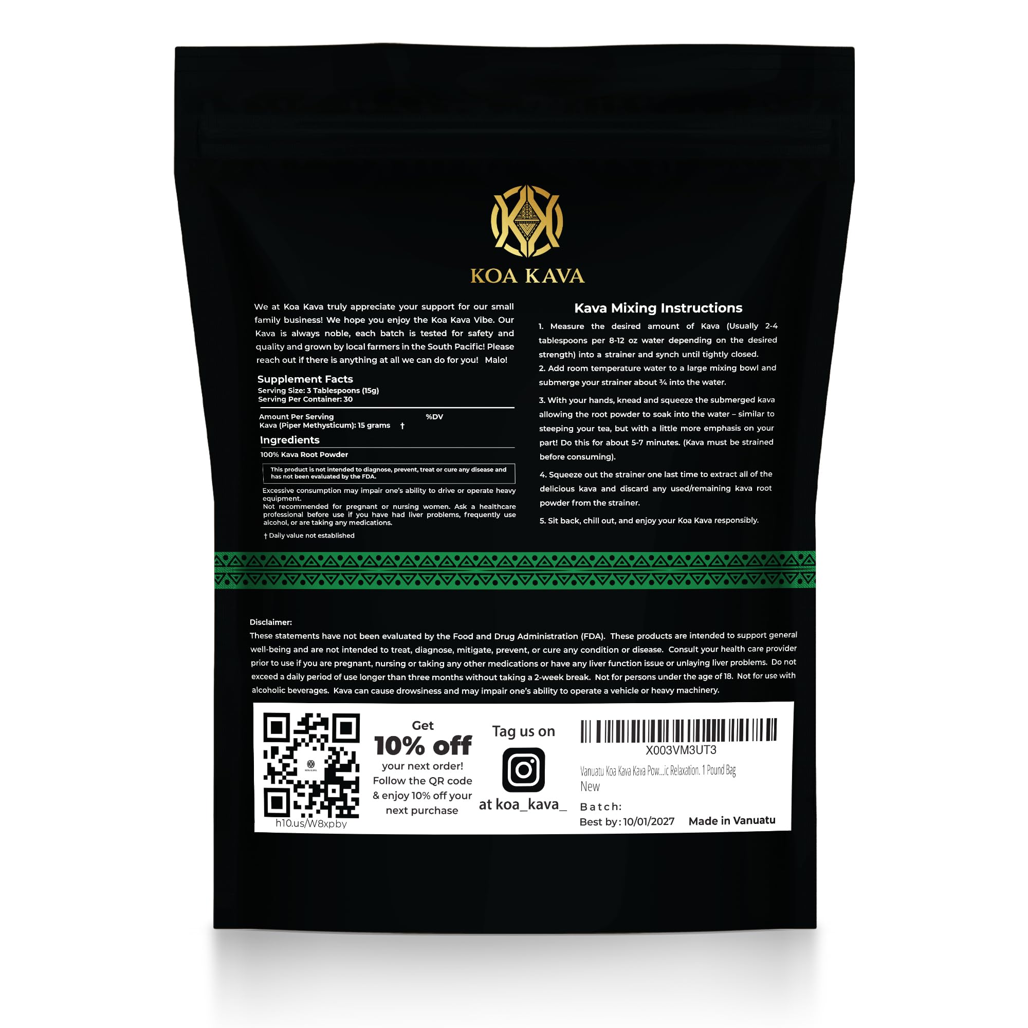 kava kava Canada sourced from nature