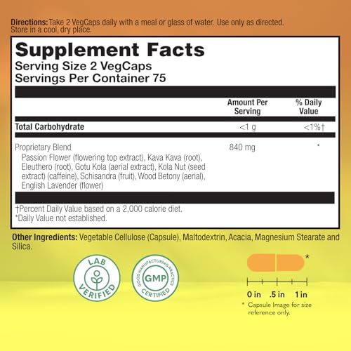 kava kava capsules for calmness