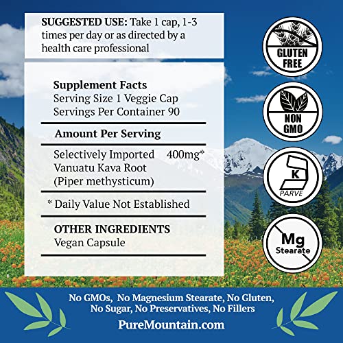 kava kava capsules for natural calm