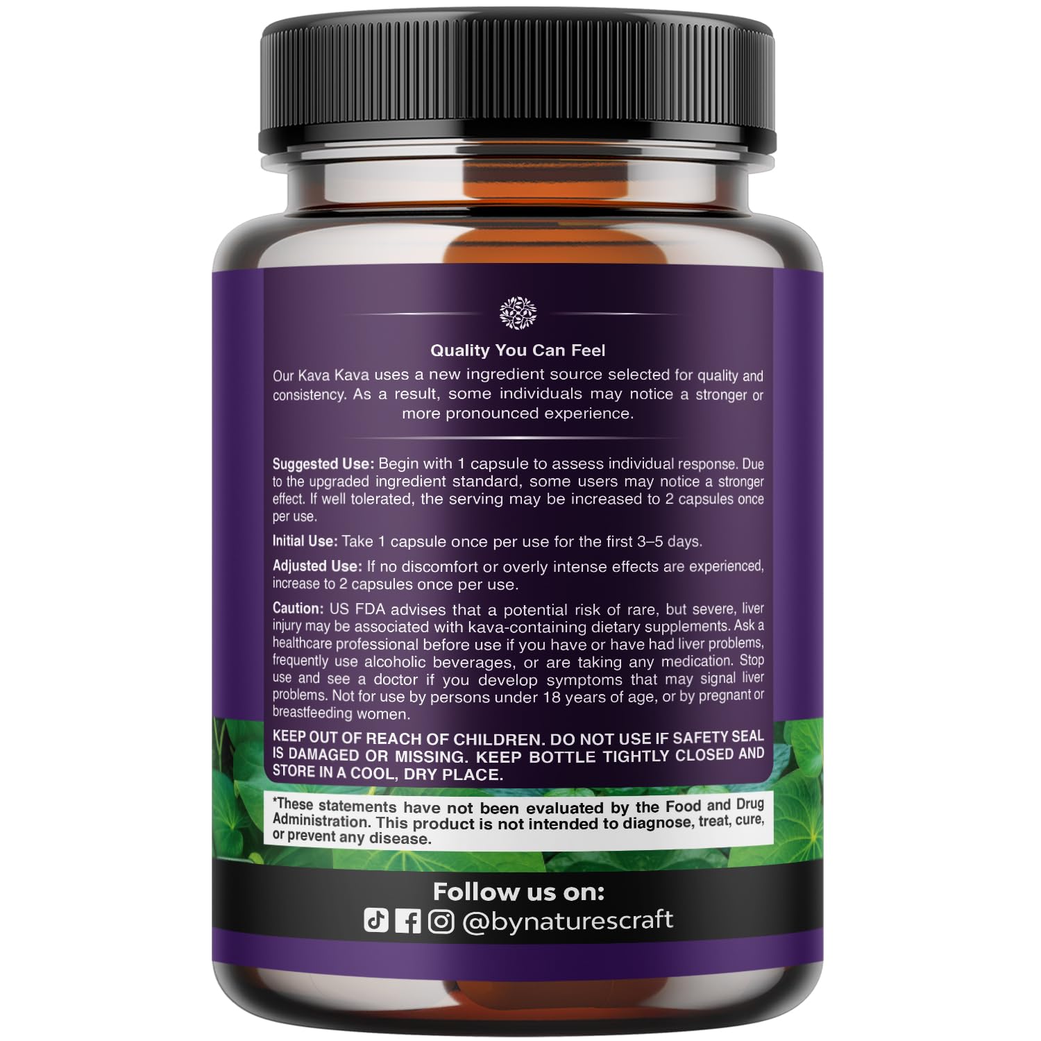 kava kava capsules for stress relief