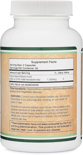 kava kava capsules for stress relief