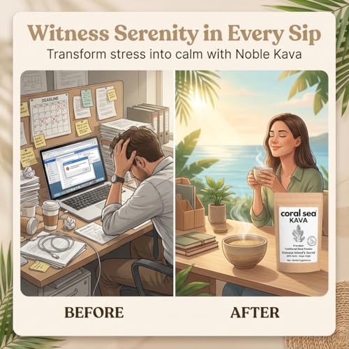 Kava kava for stress relief