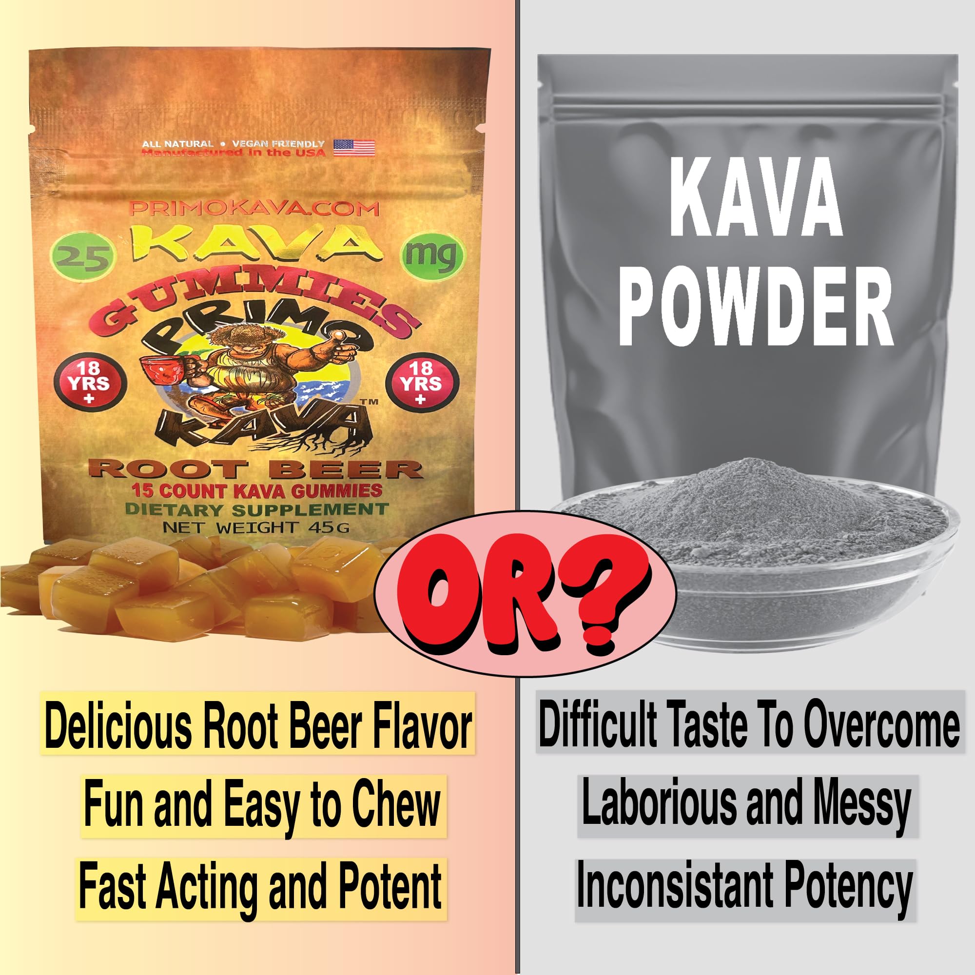 Kava kava gummies for anxiety support