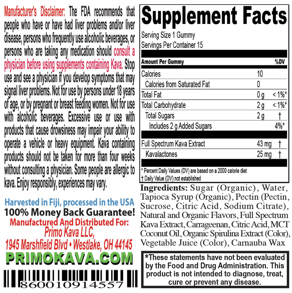 Kava kava gummies for better sleep