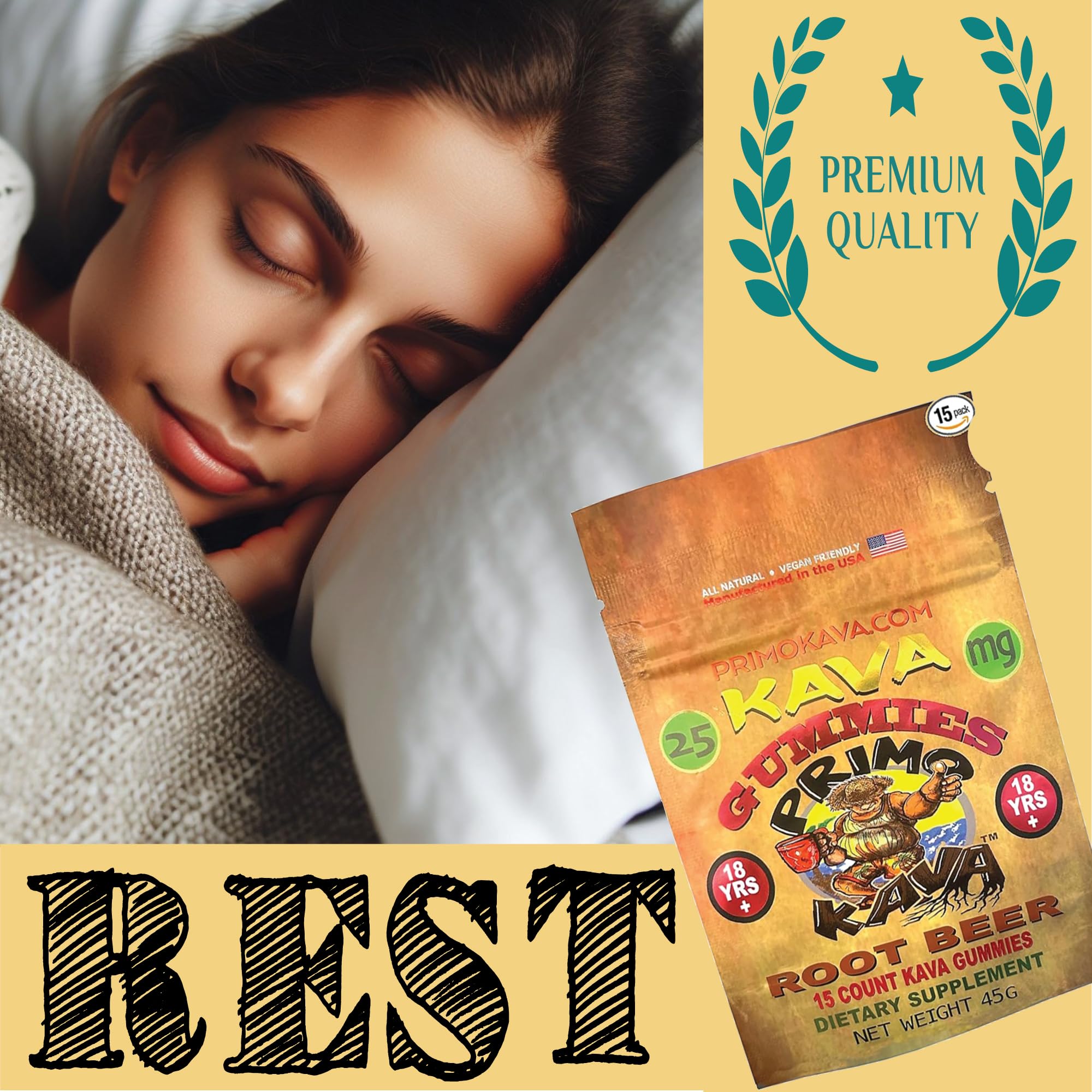 Kava kava gummies for calming effects