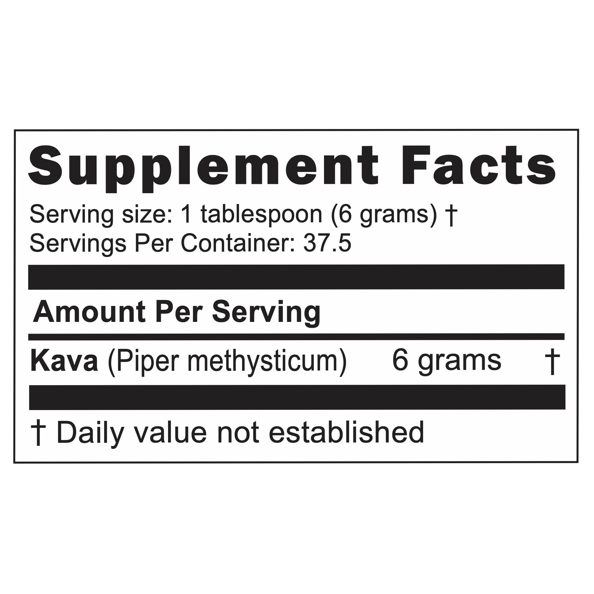 kava kava powder for stress relief