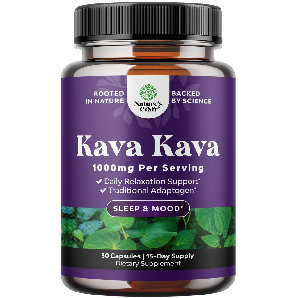 kava kava root extract capsules