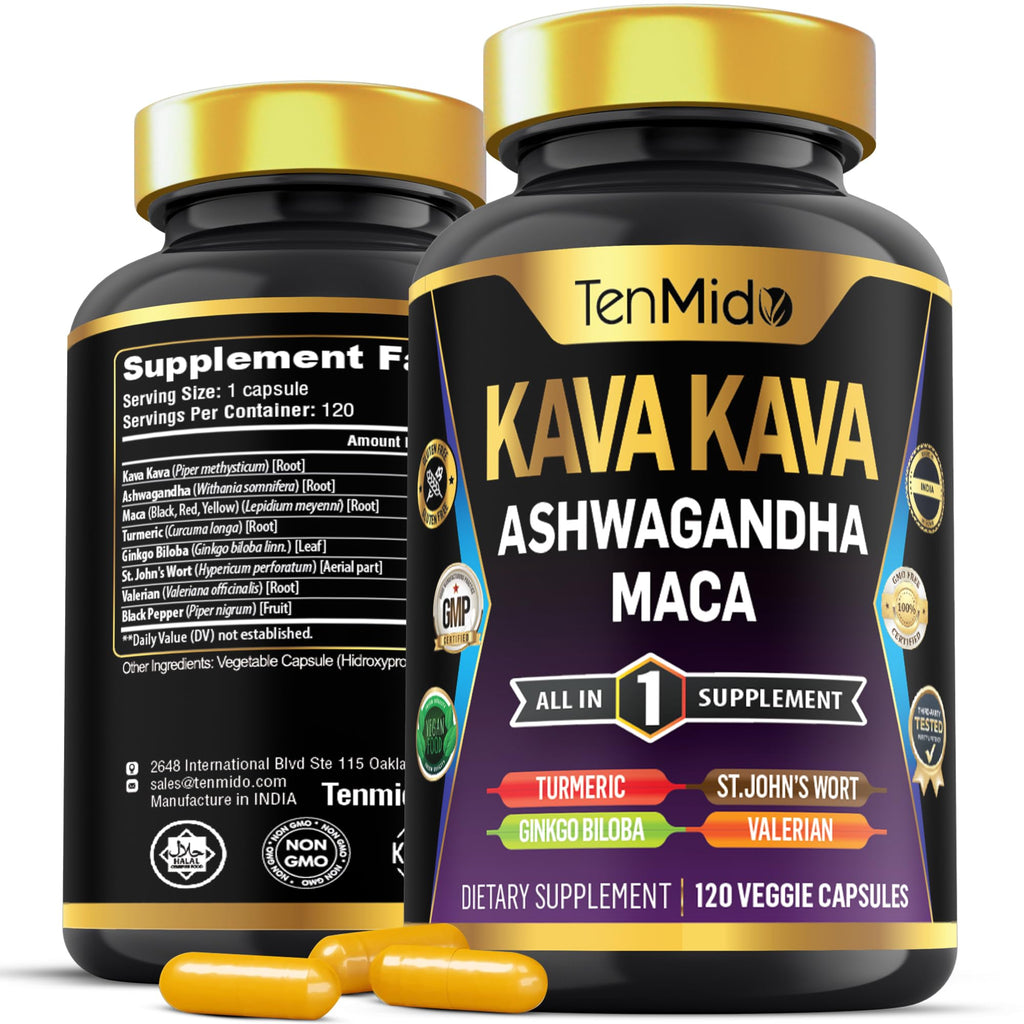 kava kava root supplement capsules
