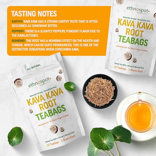 kava kava root tea for peaceful sleep