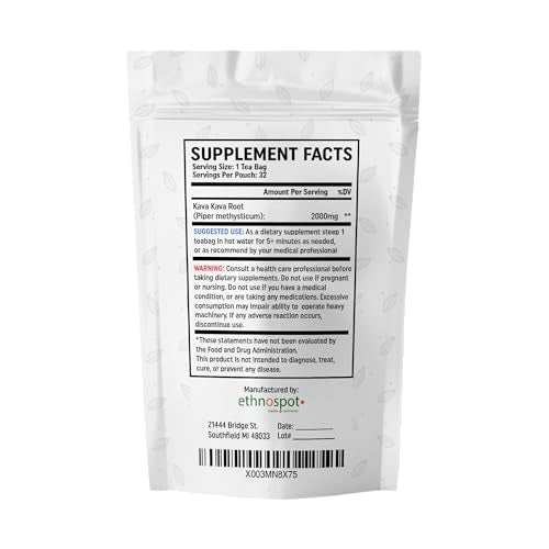 kava kava root teabags for stress-free living