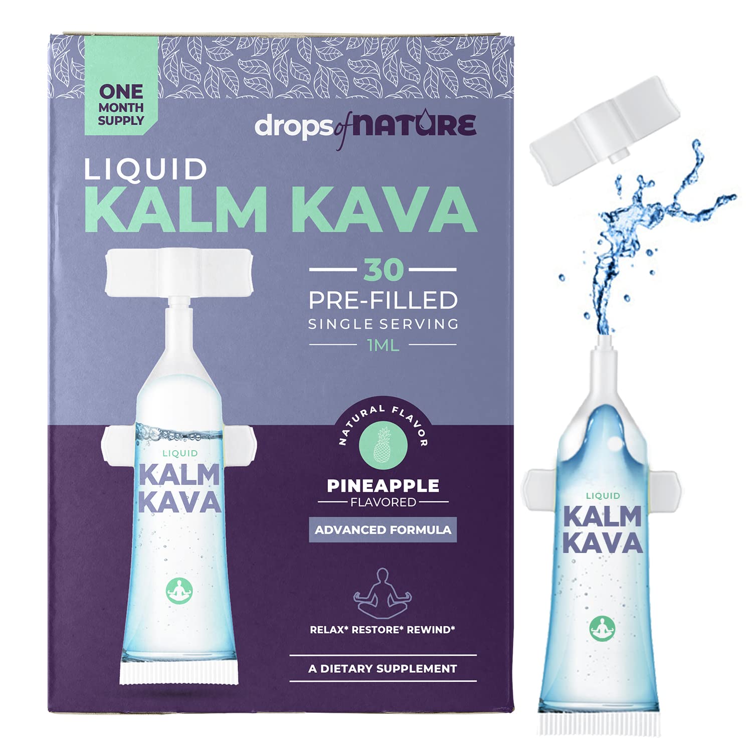 kava kava stress relief drops